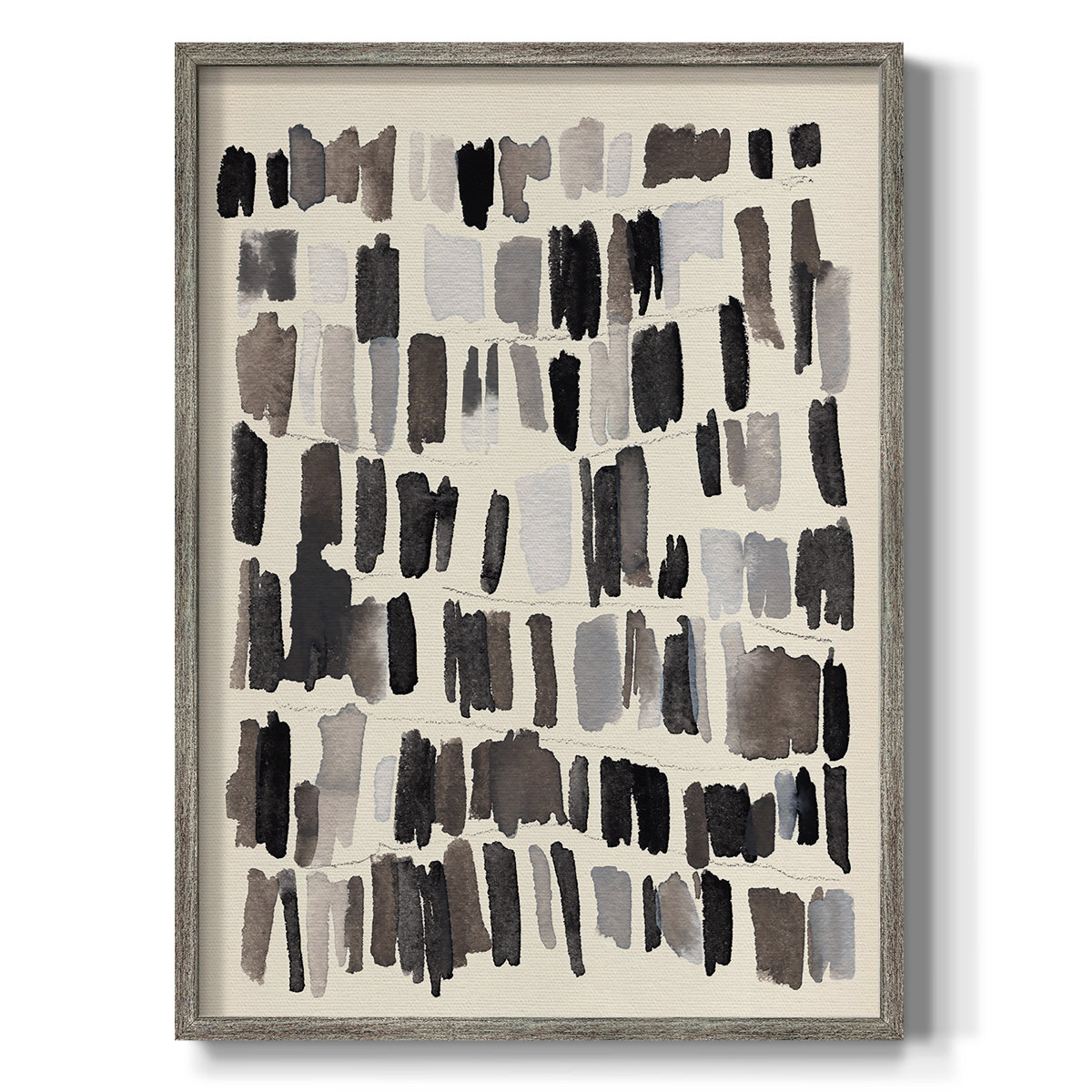 Brayden Studio® Chalk and Flint IV Framed Print - Solid Wood | Wayfair