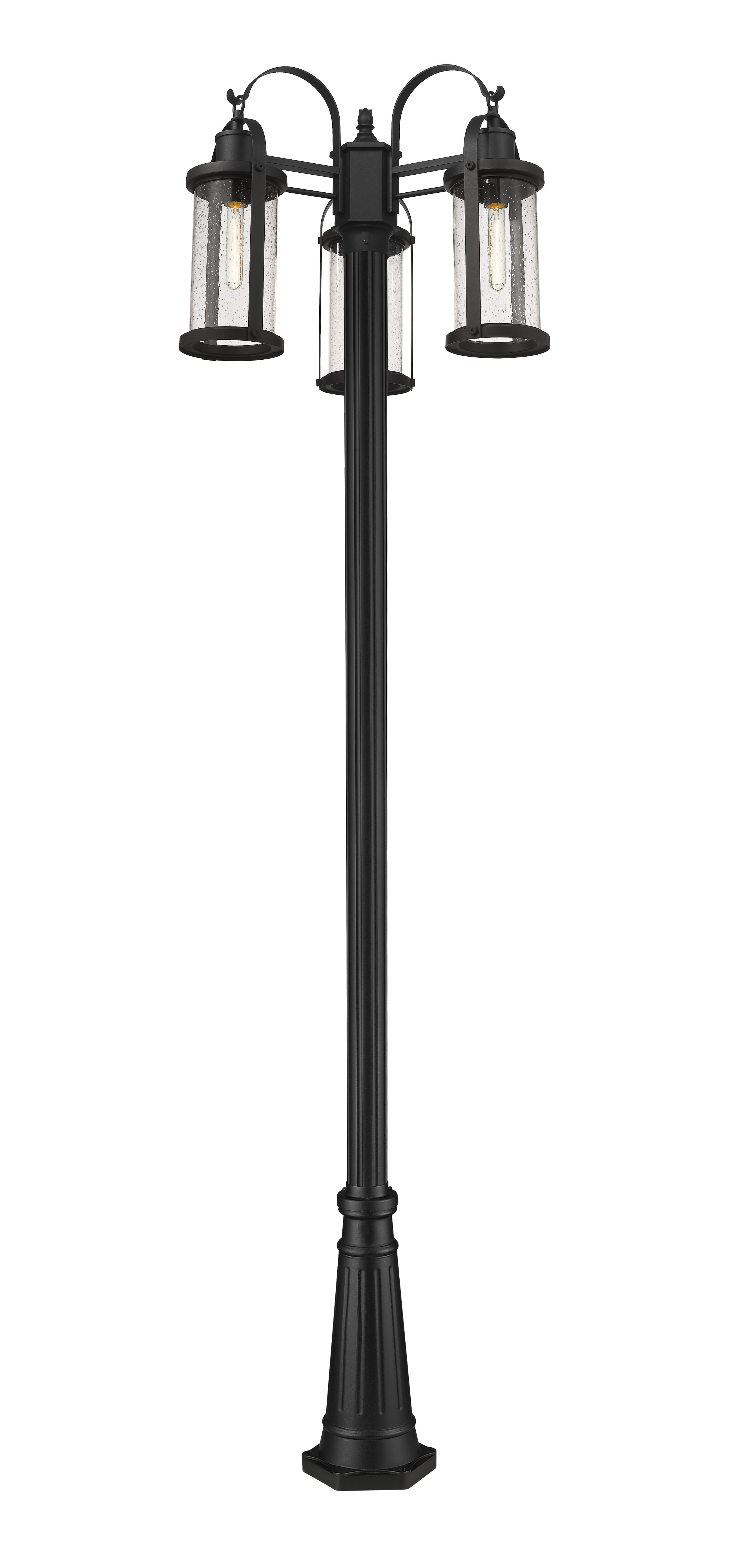 Williston Forge Vierra 3-Light 114.5" Lamp Post | Wayfair