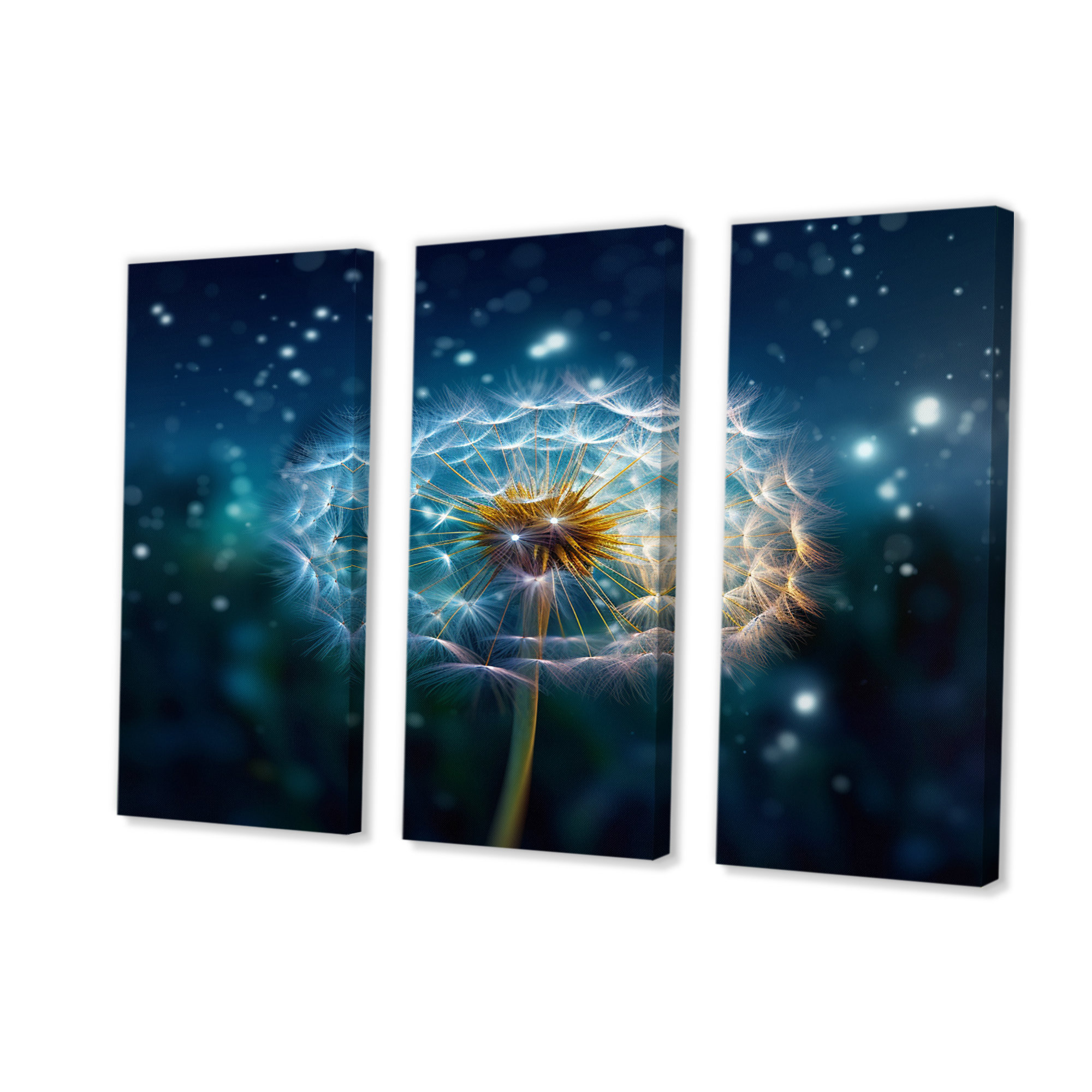 Design Art Magically Glowing Dandelion Flowers Seeds II - Dandelion ...