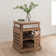 Rosalind Wheeler Natural Telephone Box Side Table | Wayfair.co.uk