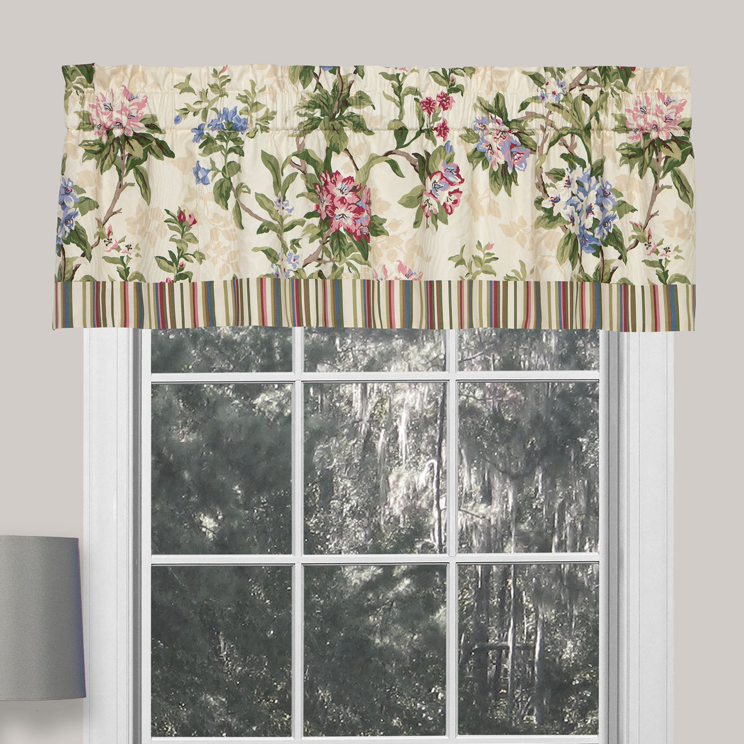 thomasville at home Hillhouse Circa Straight Valance With Band | Wayfair