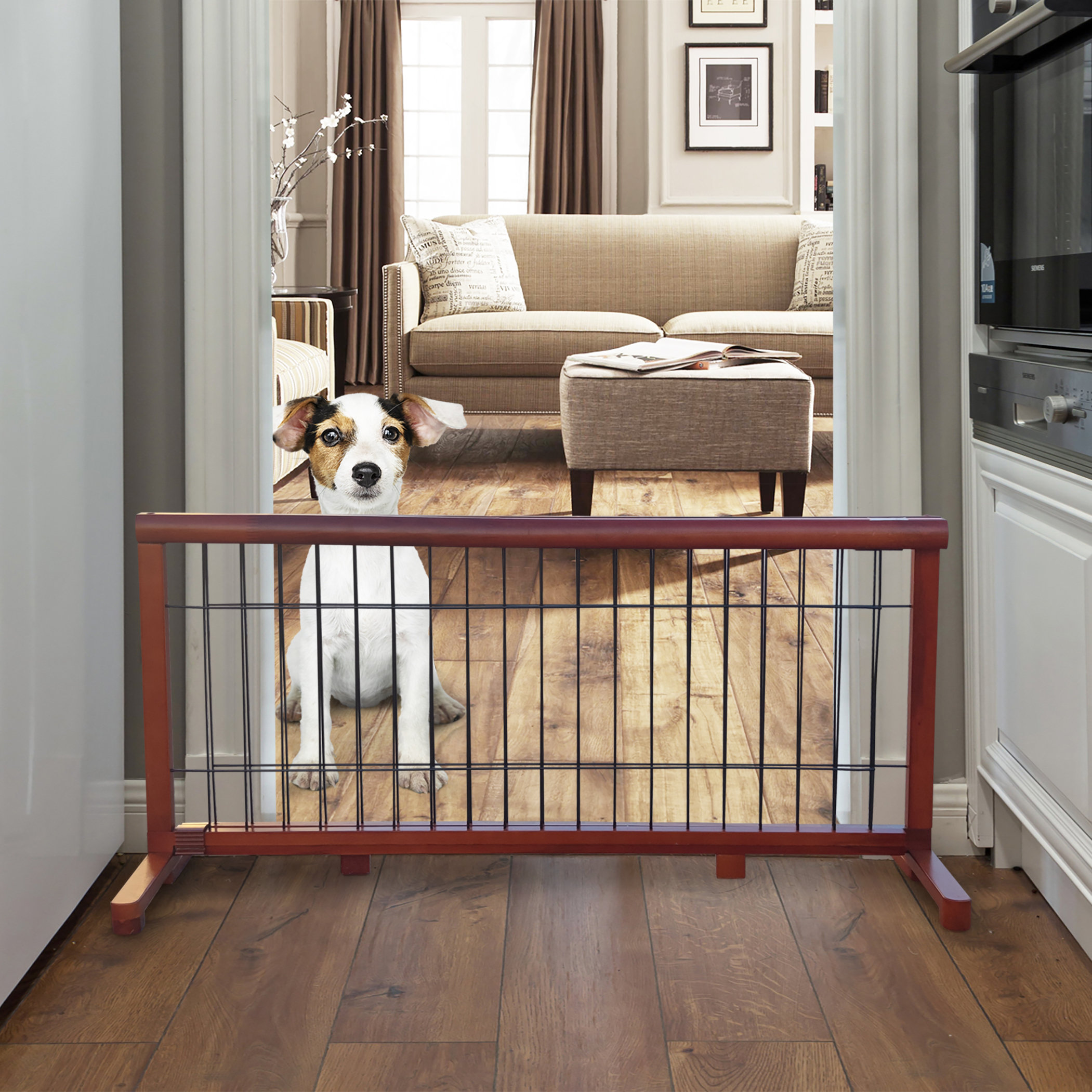 Tucker Murphy Pet™ Free Standing Pet Gate | Wayfair