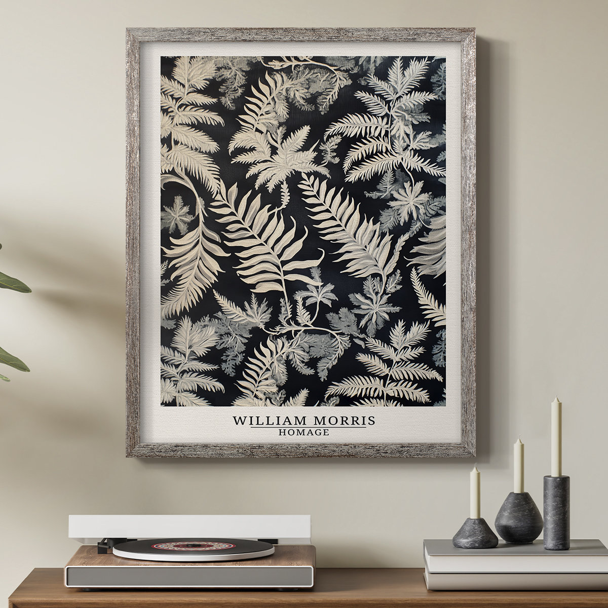 Winston Porter WM MORRIS Series DCCCVIII Framed Print - Solid Wood ...