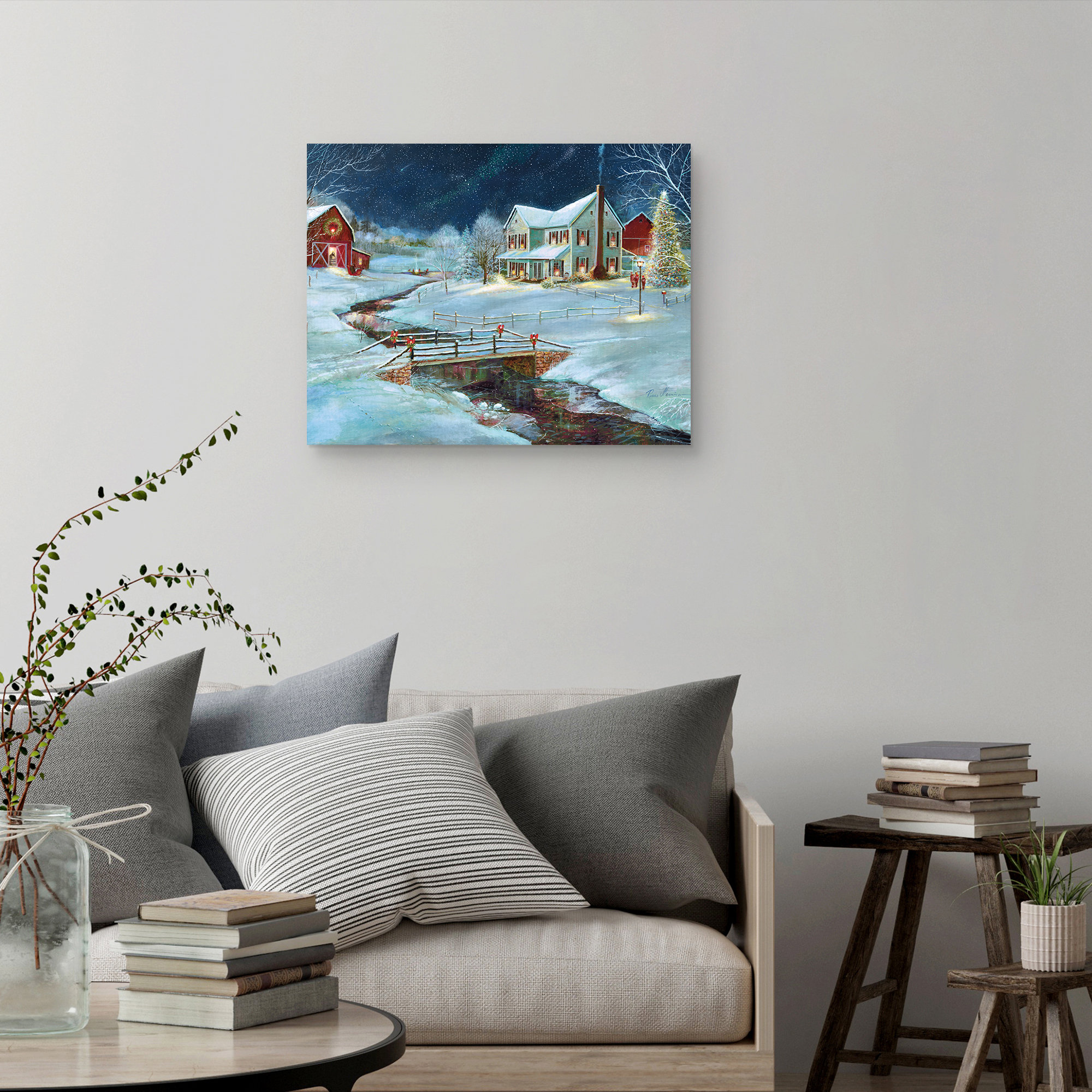 The Holiday Aisle® Christmas On The Farm by Ruane Manning - Wrapped ...