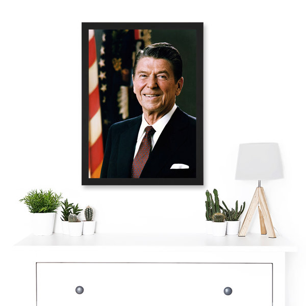 Ebern Designs Official Portrait US President Ronald Reagan - Single ...