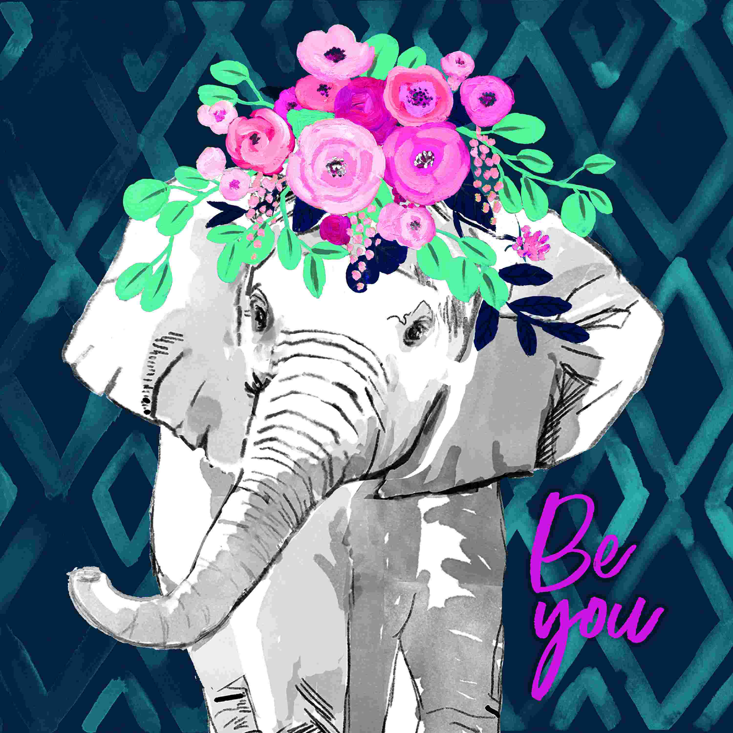 Bungalow Rose Elephant Flower Crown by - on - Wayfair Canada