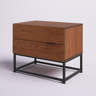 Wade Logan® Ashaunte 2 Drawer NightStand & Reviews | Wayfair