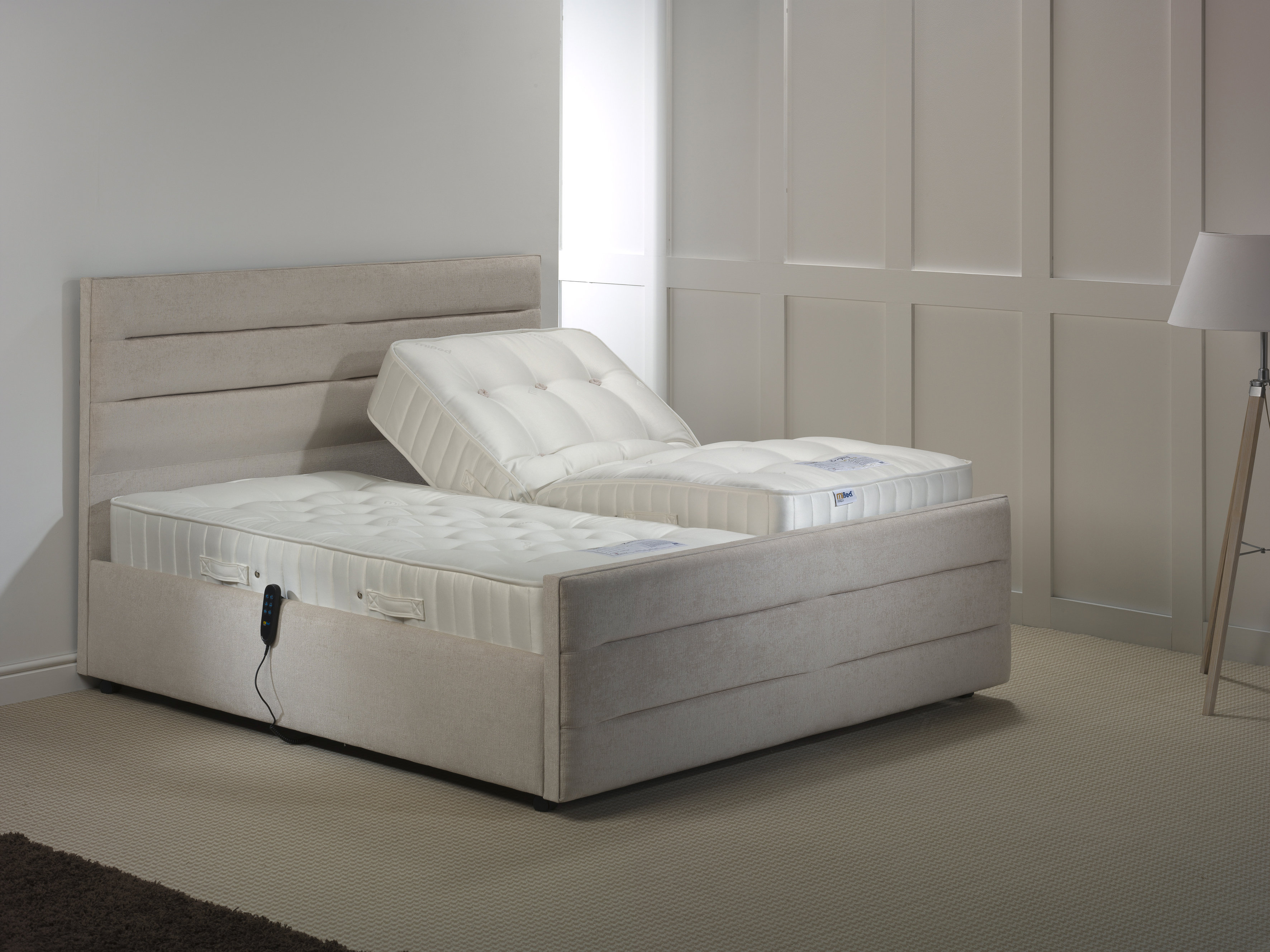 17 Stories Nikit Adjustable Bed with Mattresses | Wayfair.co.uk