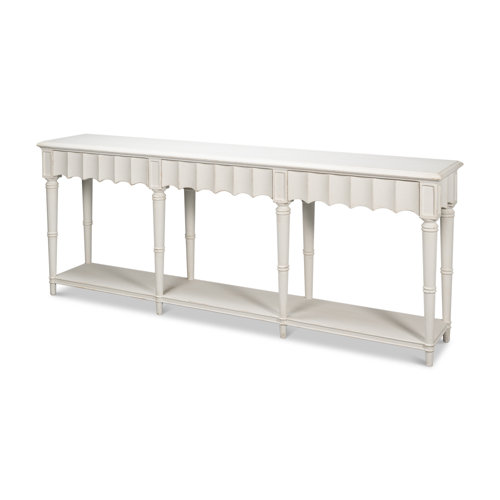 White Wood Console Tables You'll Love | Wayfair