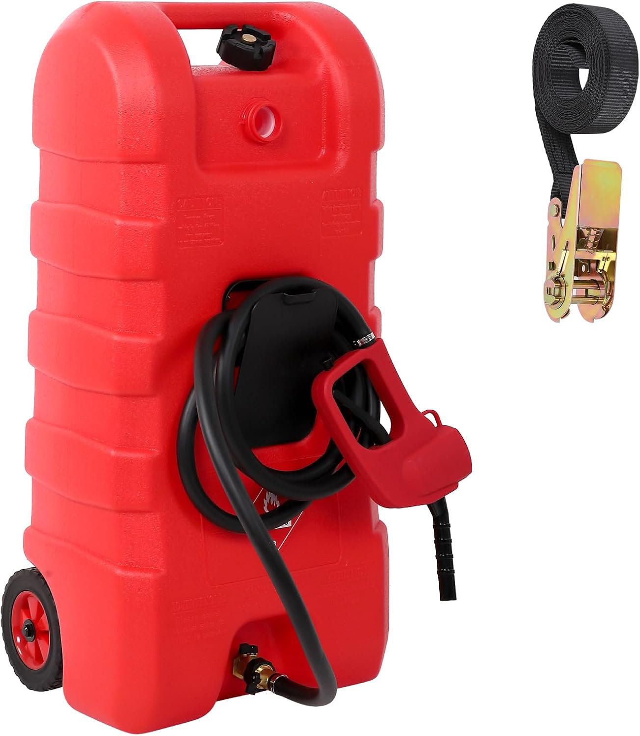 Gasoline Diesel Storage Tank 15 Gallon Portable Fuel Tank With Manual ...