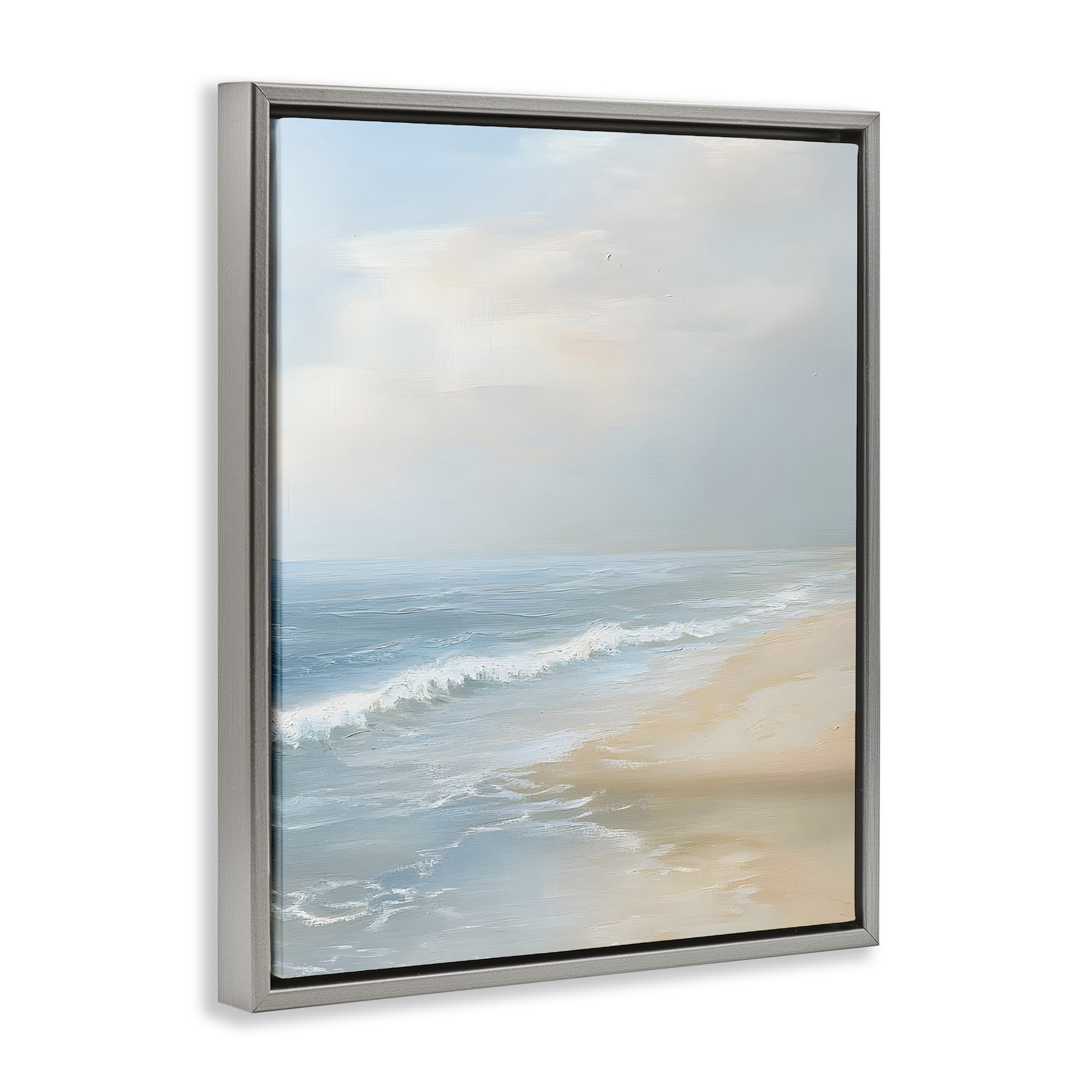 Latitude Run® Serenity Beach View Floating Frame, design by Franklyn ...