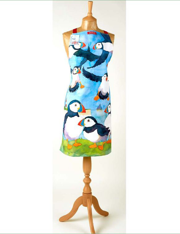 Symple Stuff Puffin Cotton Apron | Wayfair.co.uk