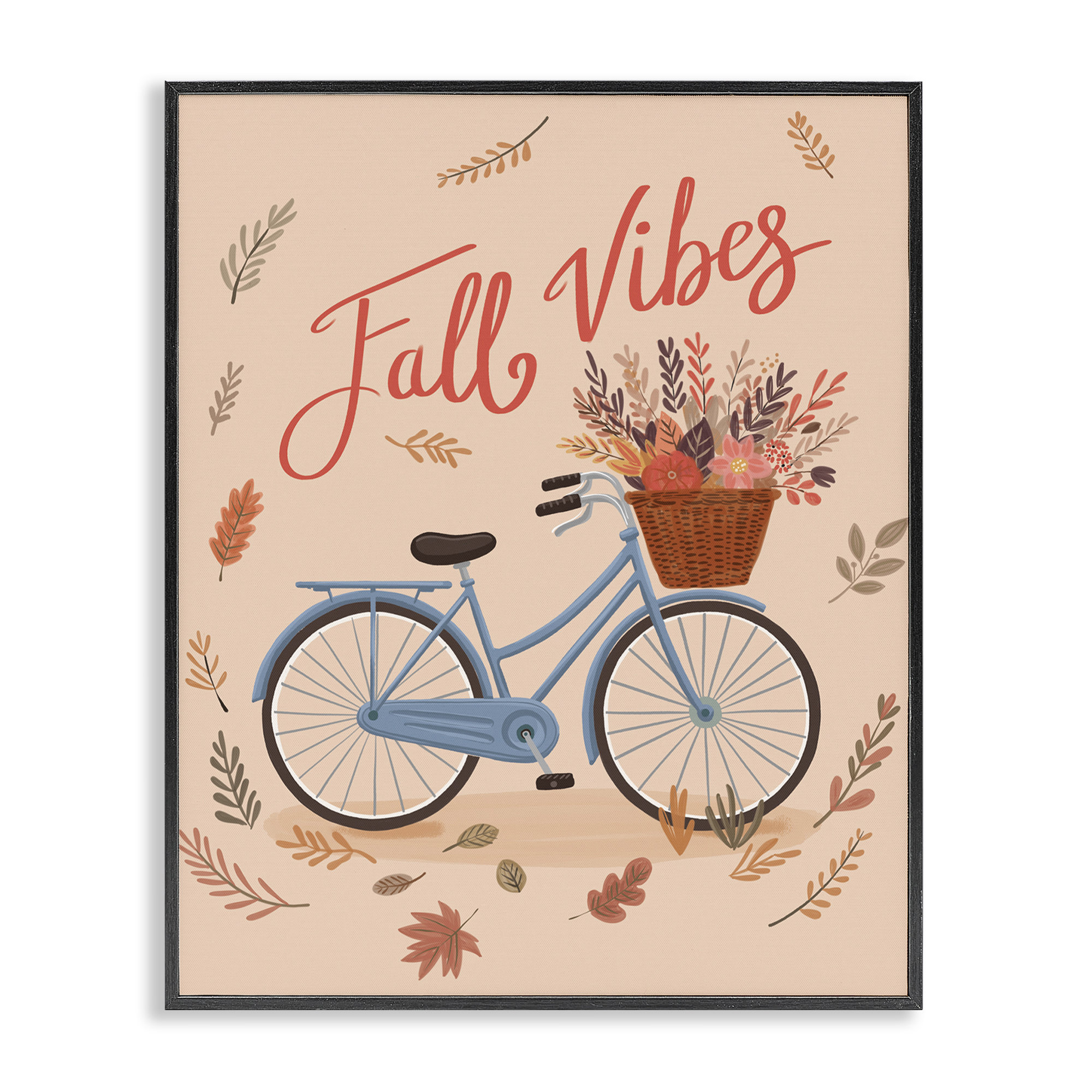 Ophelia & Co. Fall Vibes Bicycle Giclee Art by Nancy McKenzie | Wayfair