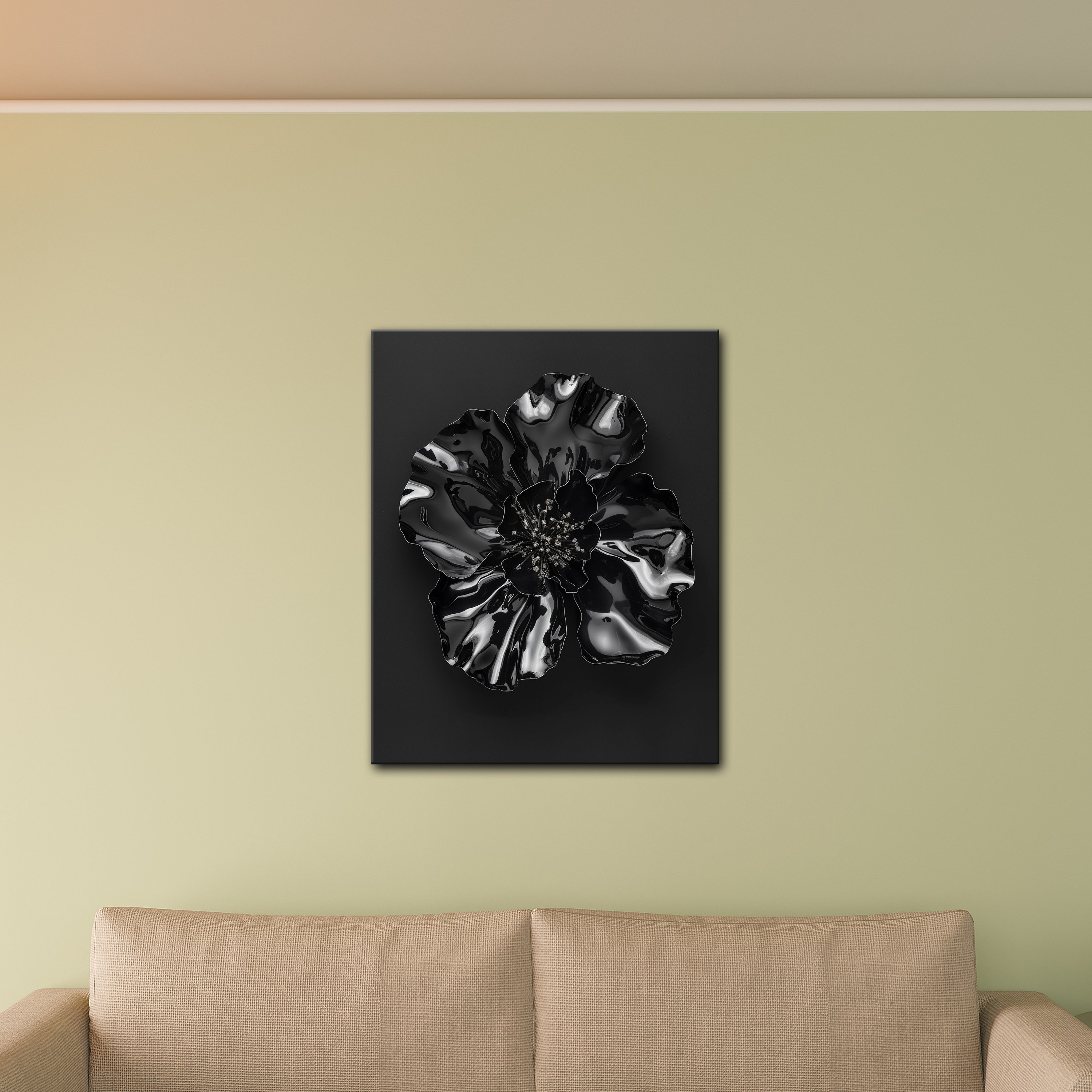 Ebern Designs Obsidian Bloom ? (customizable) by Genie's Poems - Print ...