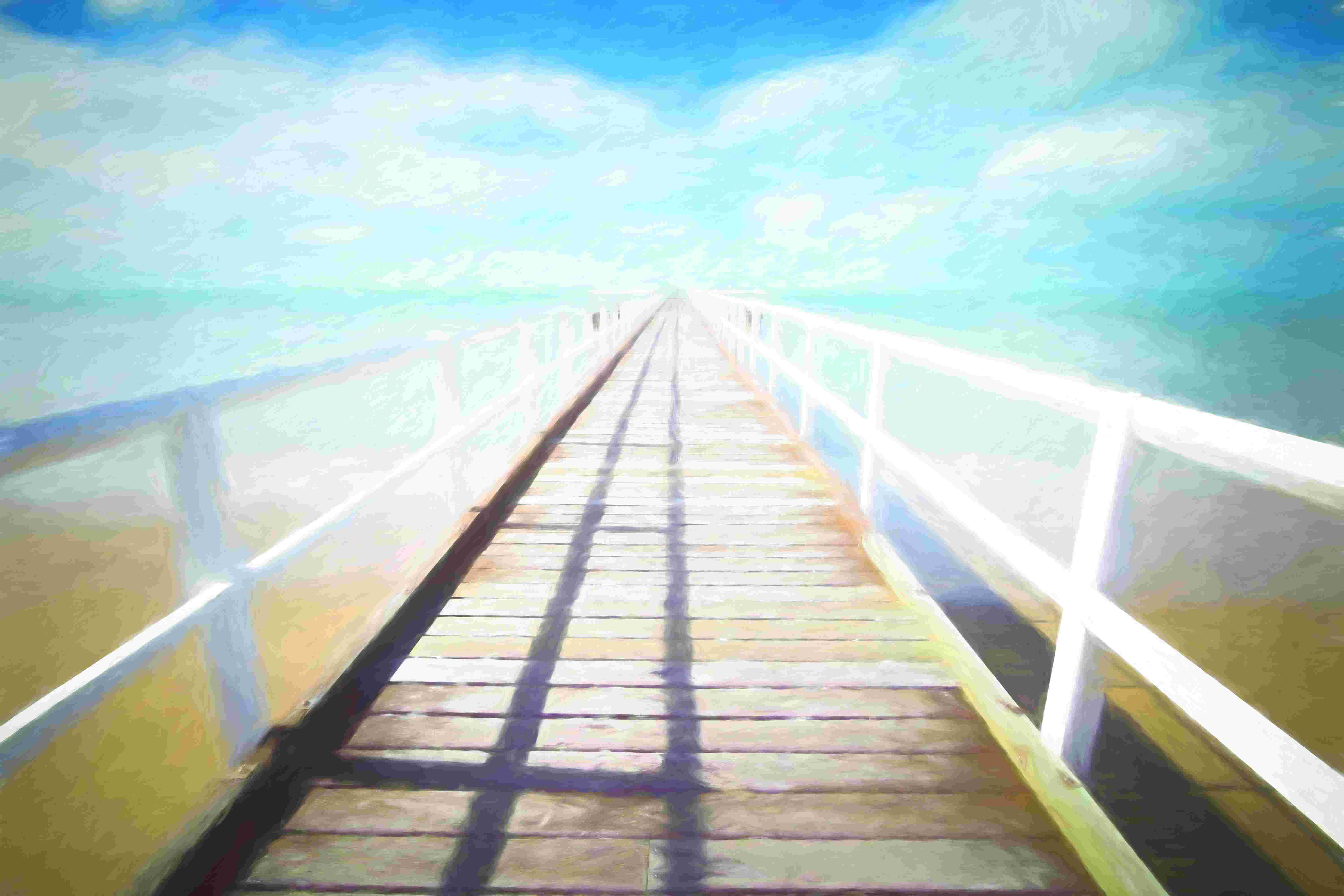 Highland Dunes Beach Pier Painting Soft - Wayfair Canada