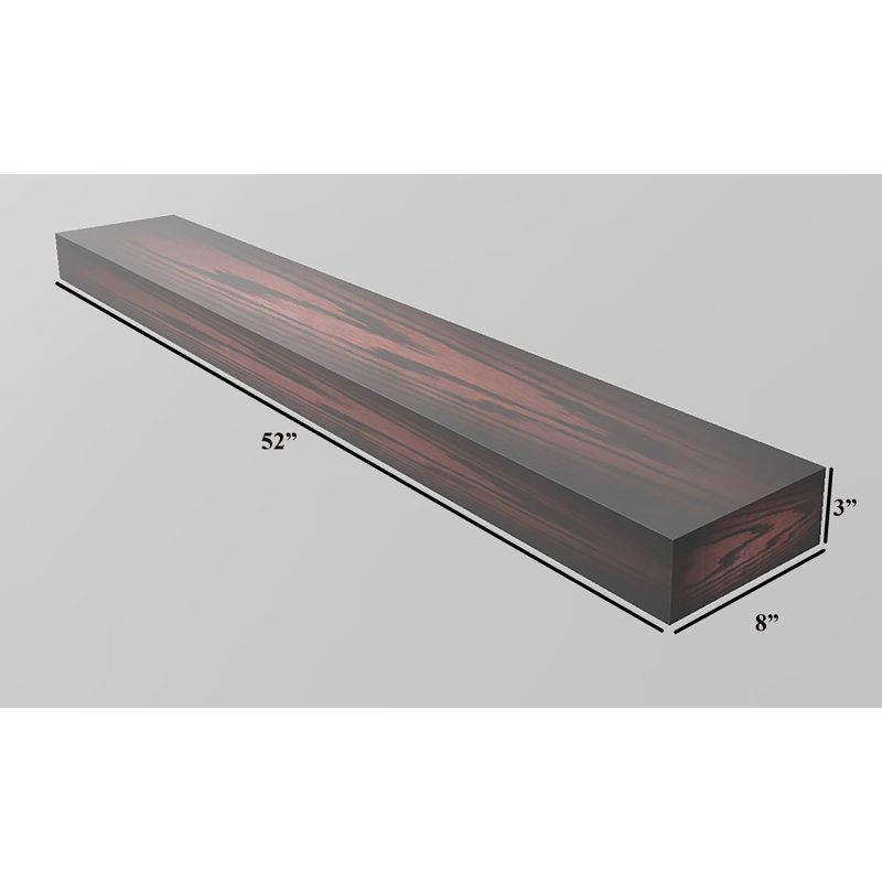 Loon Peak® Fidelio Oak Solid Wood Floating Shelf | Wayfair