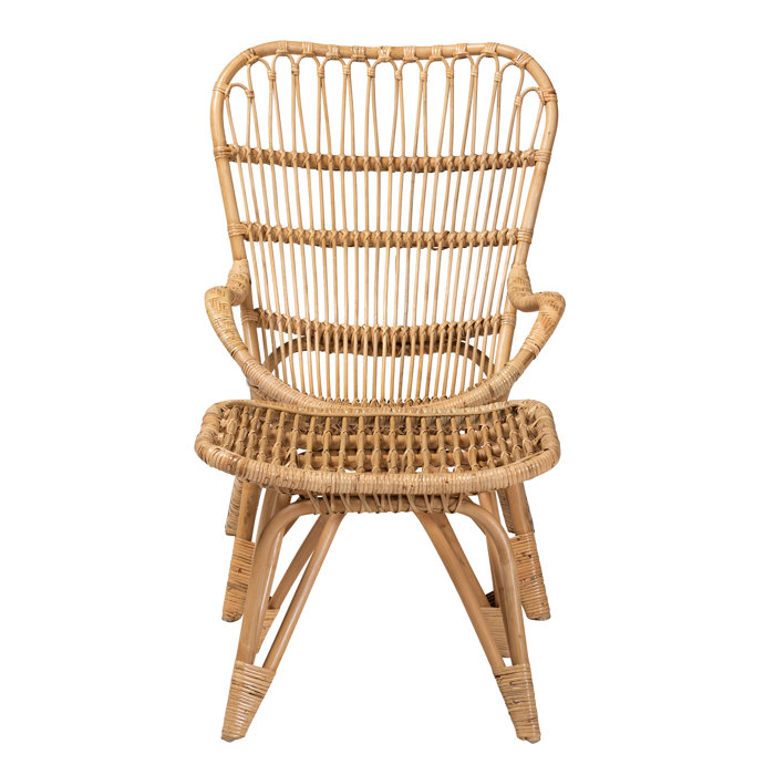 Bayou Breeze Aaniah Rattan Armchair | Wayfair
