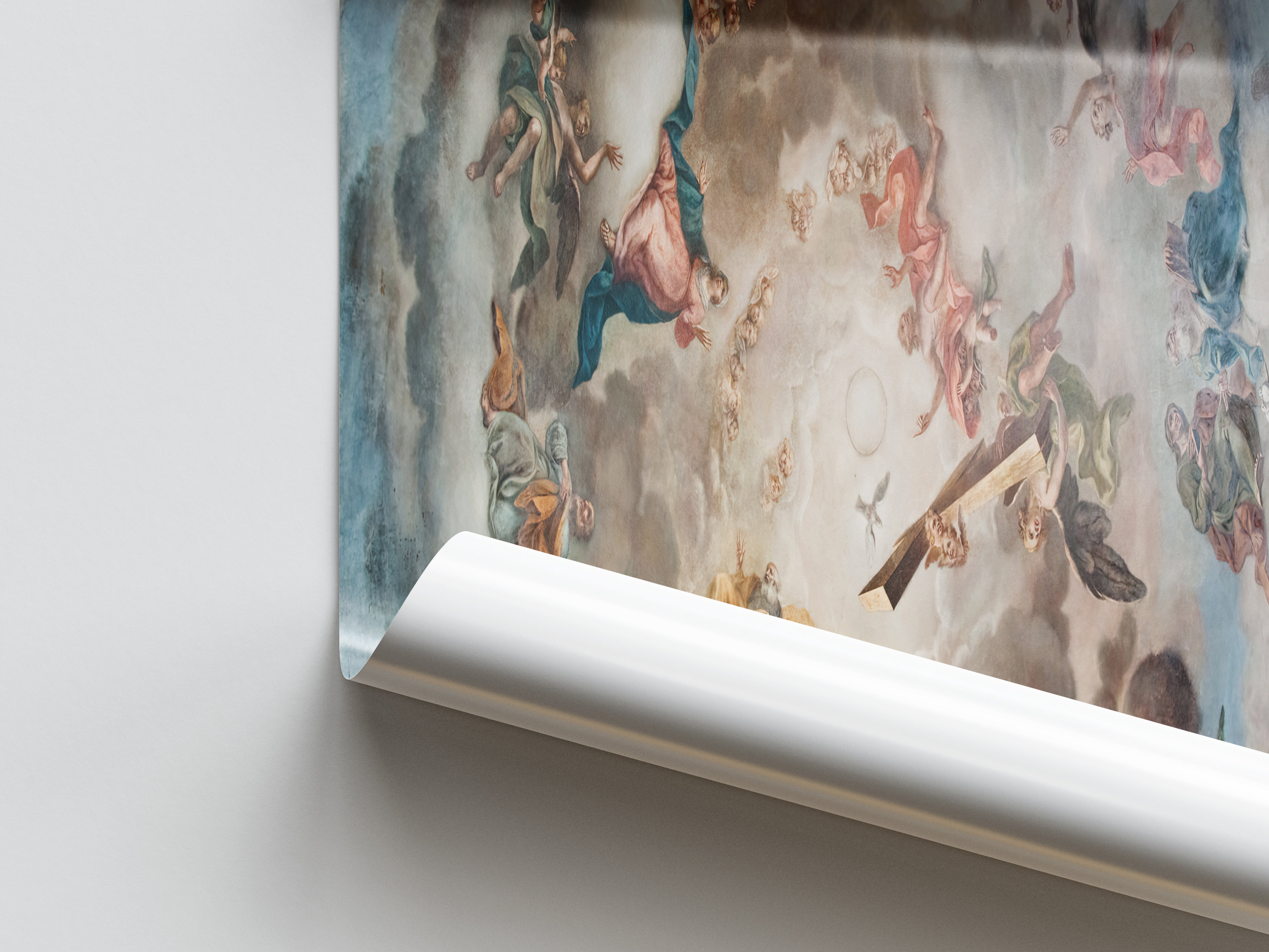 Charlton Home Renaissance Heaven Painting, Heaven Art Canvas ...