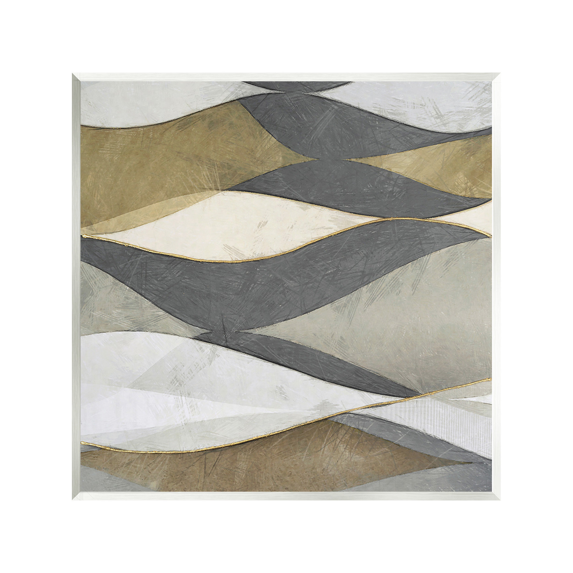 Stupell Industries Southwestern Striped Abstract Wall Plaque Art by ...