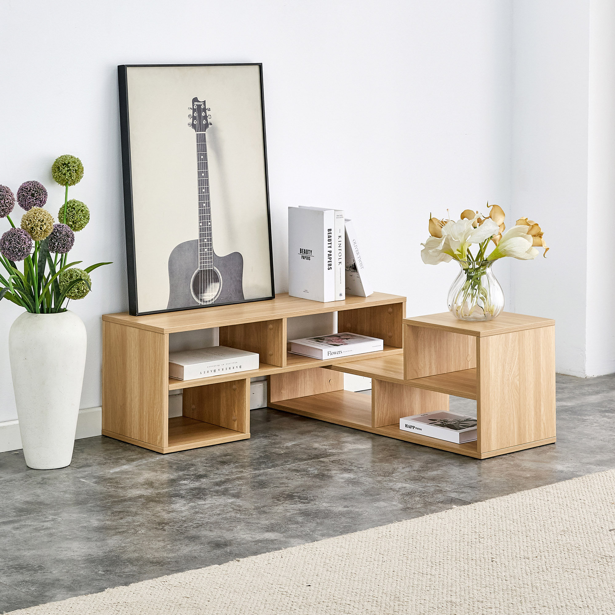 Latitude Run® 2 Pieces Cube TV Stand,Free Combination Gaming ...