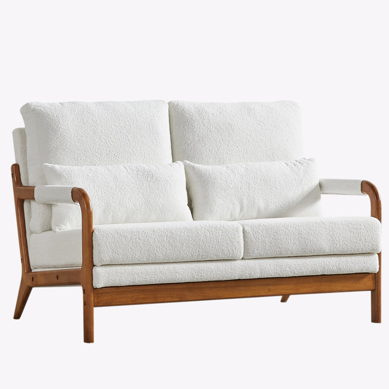 George Oliver Jeorgi 49.01'' Velvet Loveseat | Wayfair