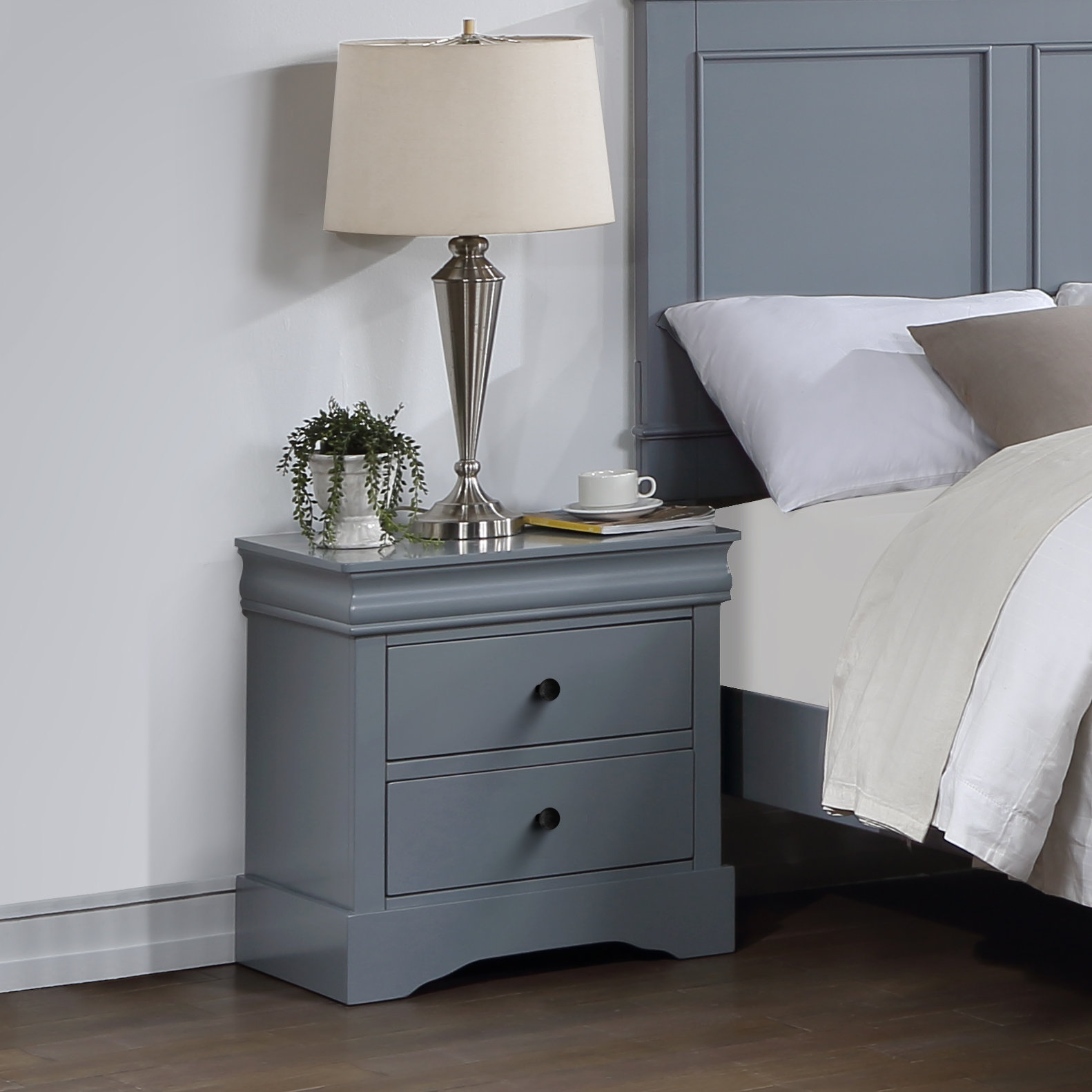 Lark Manor Calista 2 - Drawer Nightstand & Reviews - Wayfair Canada