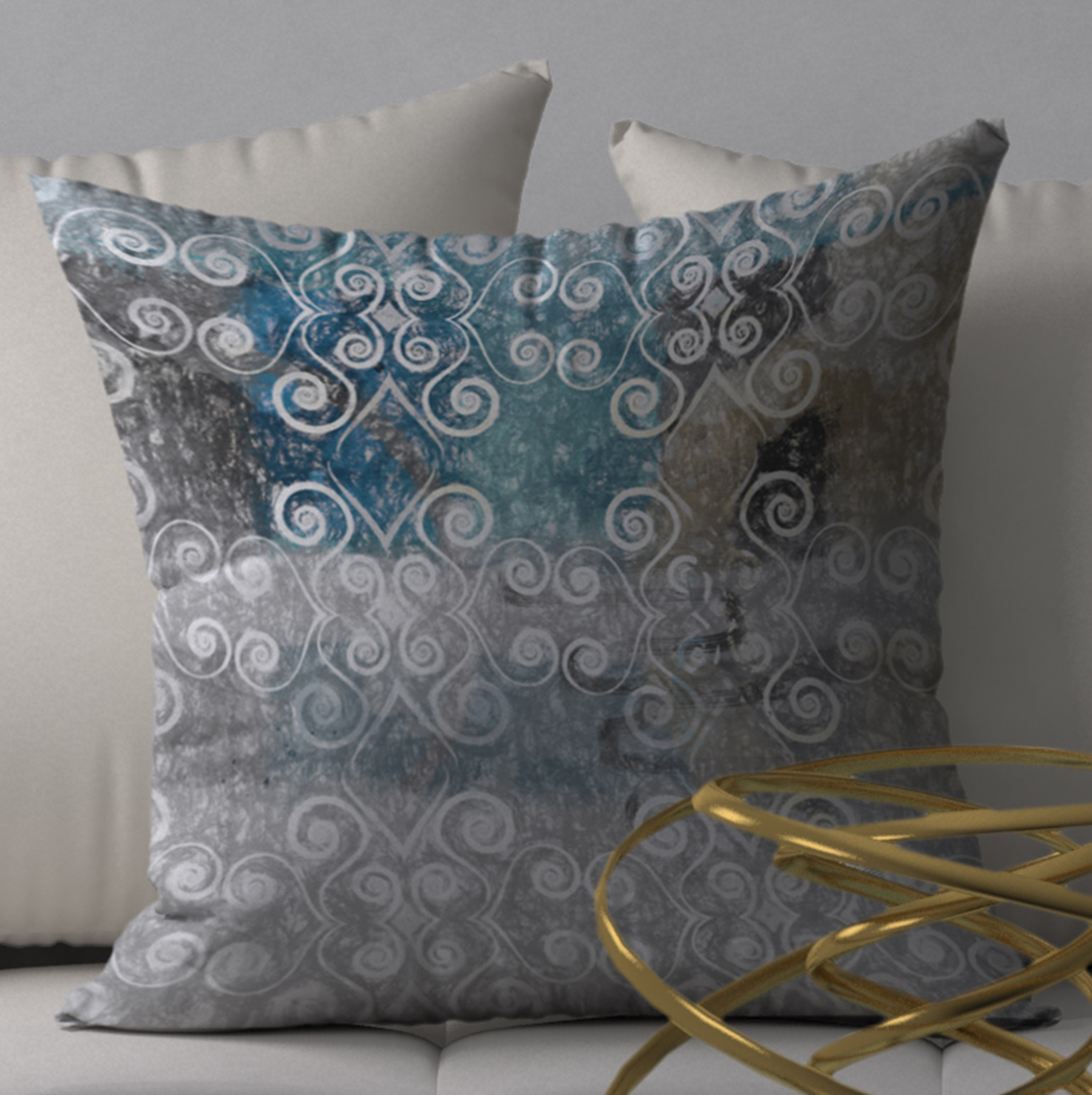 LeRoi Products Power Brilliant Square Pillow Cover & Insert | Wayfair