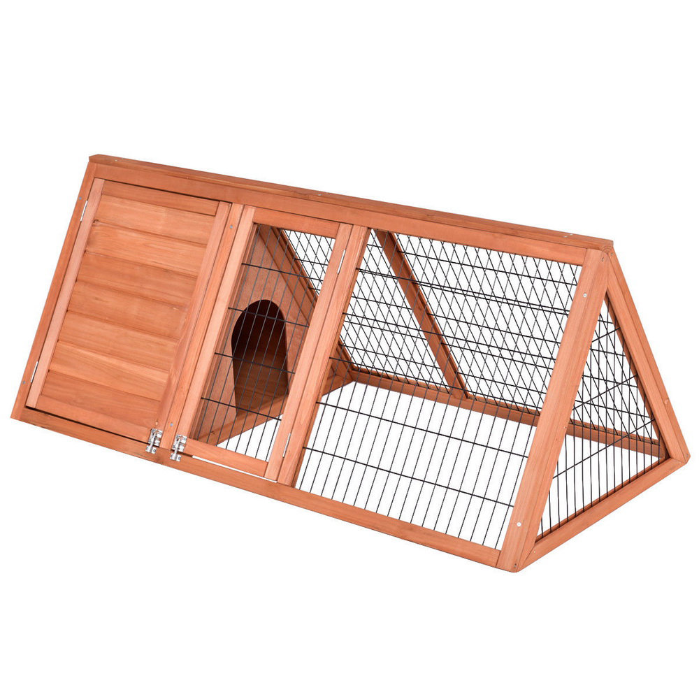 Tucker Murphy Pet™ Triangle Burlywood Rabbit Hutch Chicken Coop ...
