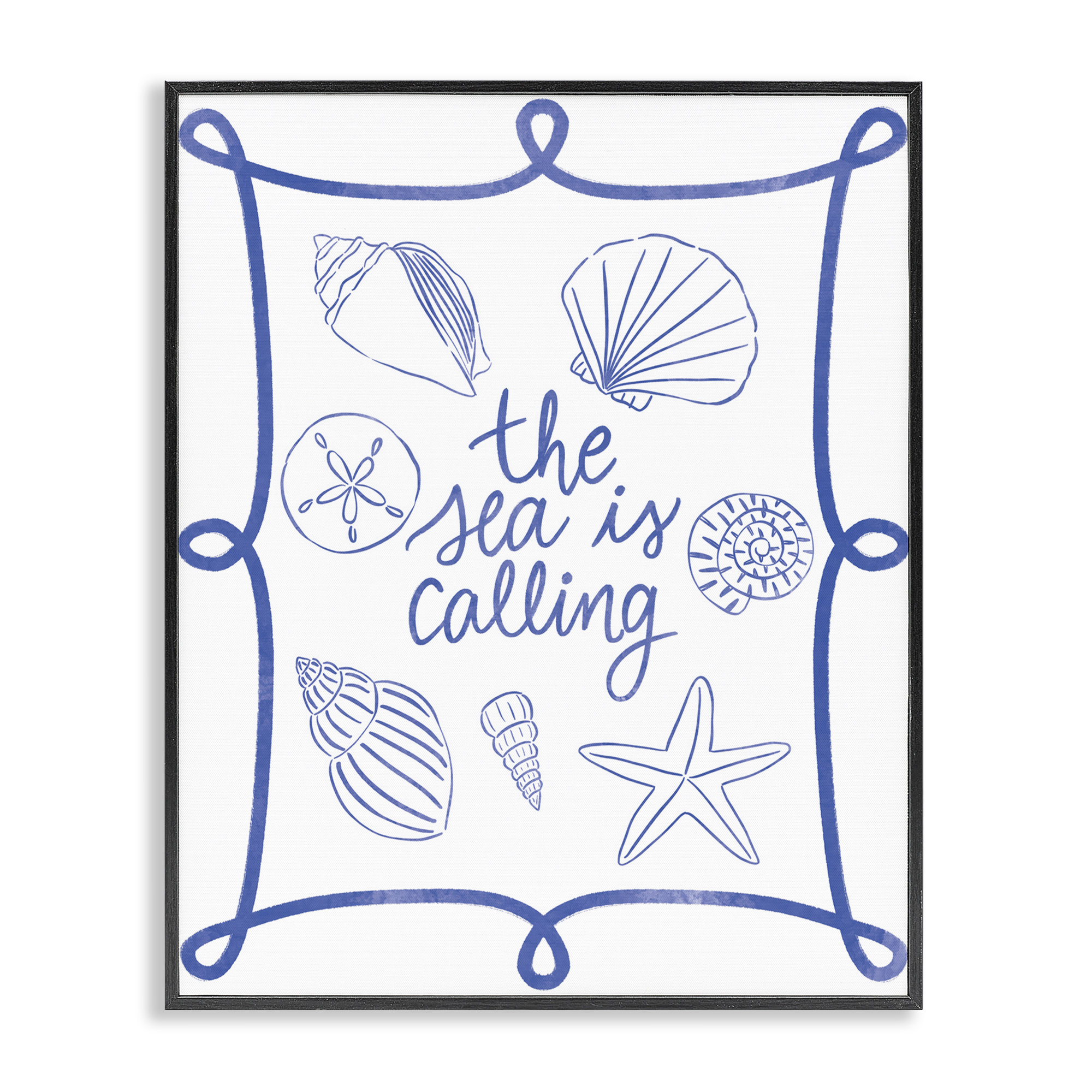 Highland Dunes Sea Is Calling with Shells Giclee Art by Taylor Shannon ...