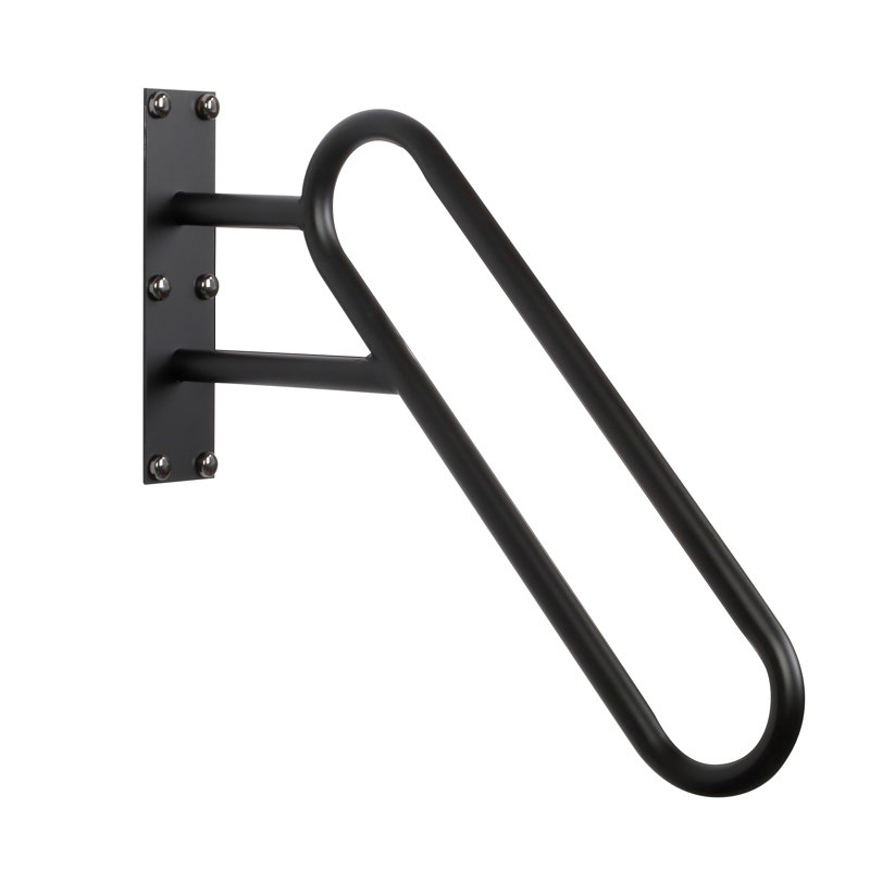 Nisorpa Wall Mount Handrail Metal Stairs Railing For Outdoor Step | Wayfair
