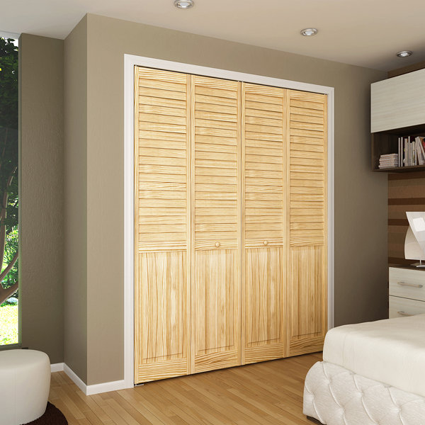 Kimberly Bay Bi-fold Traditional Louver-Panel | Wayfair
