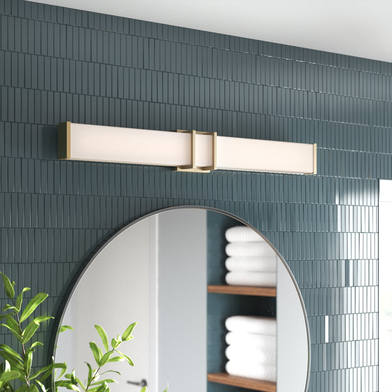 Wade Logan Chania 1-Light Dimmable LED Bath Sconce & Reviews - Wayfair ...