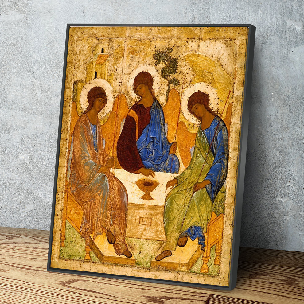 Winston Porter The Holy Trinity By Andrei Rublev Canvas Wall Art ...