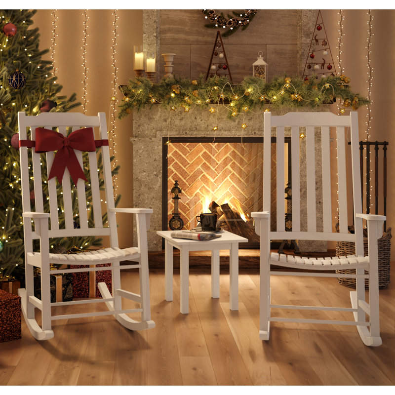 Frontera Americana Resort Solid Wood Rocking Chair & Reviews | Wayfair
