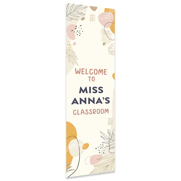 Koyal Wholesale Vertical Large Custom Classroom Welcome Banner Poster ...