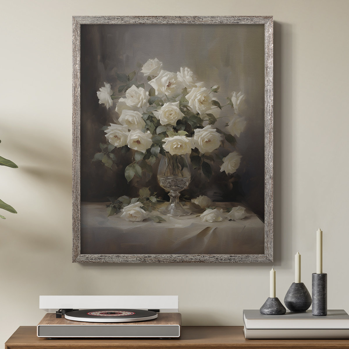 Winston Porter Vintage Floral Print CCXXXIX Framed Print - Solid Wood ...