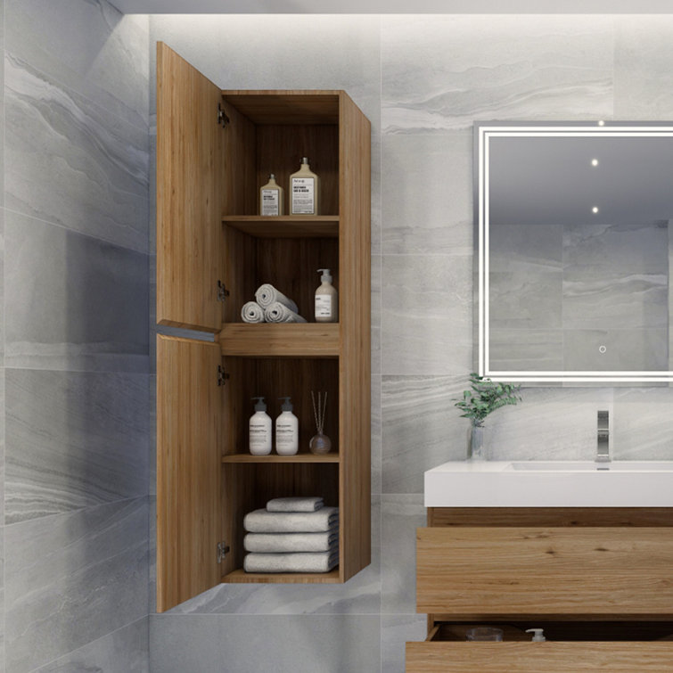 Hokku Designs Blas Wall Linen Cabinet & Reviews | Wayfair