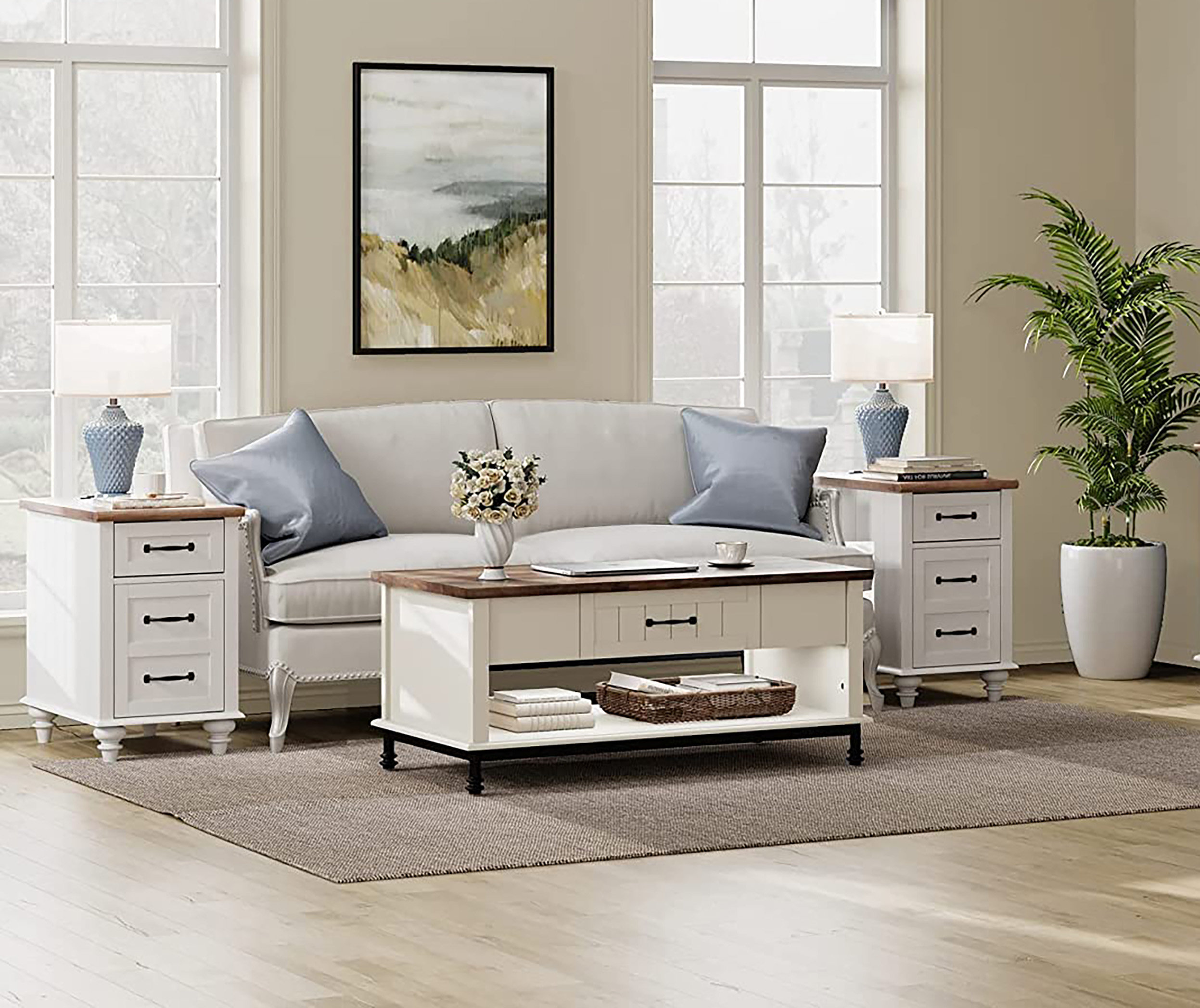 Alcott Hill Bobine 3 Piece Coffee Table Set & Reviews - Wayfair Canada