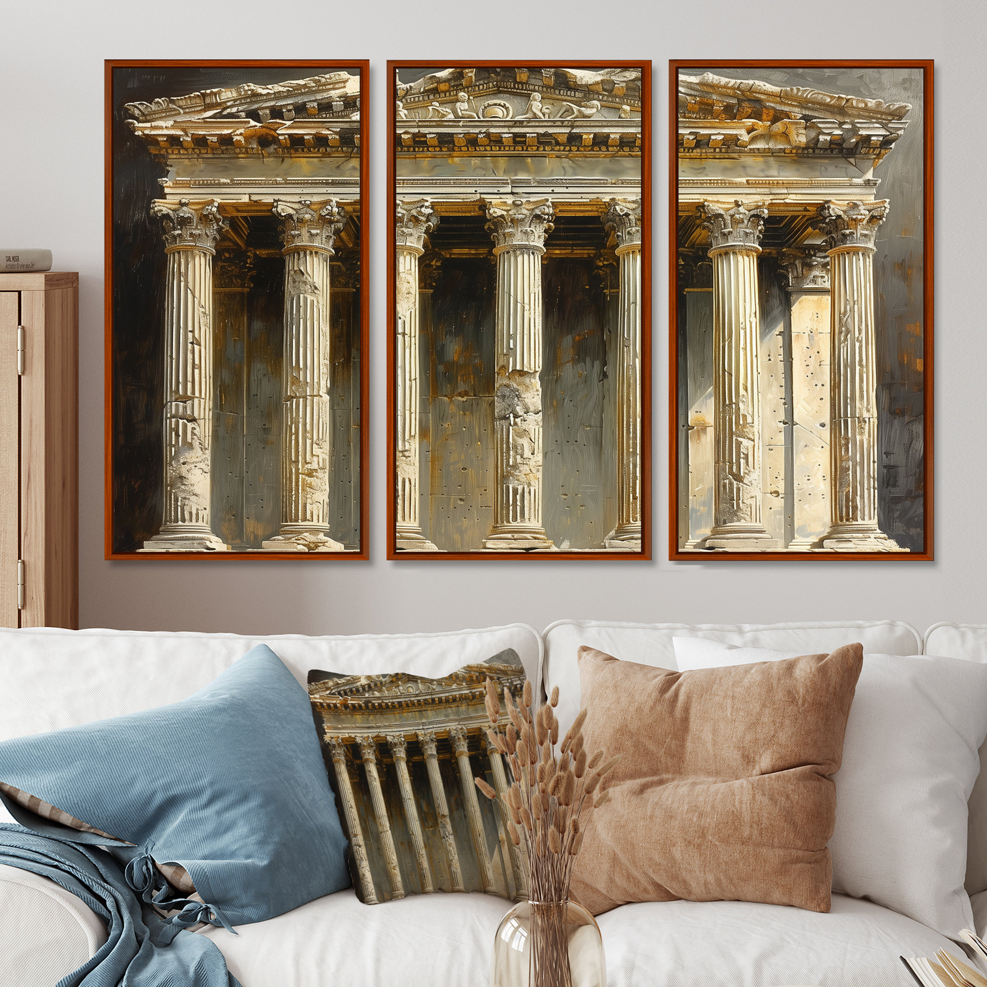 Darby Home Co Beige Roman Architectural Gem Monument Photo - Monuments ...