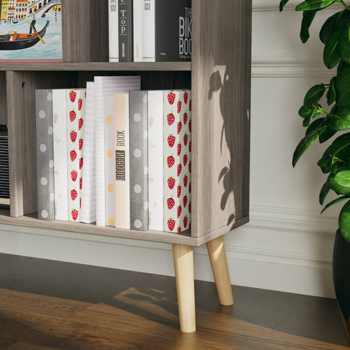 George Oliver Jaen Bookcase & Reviews | Wayfair