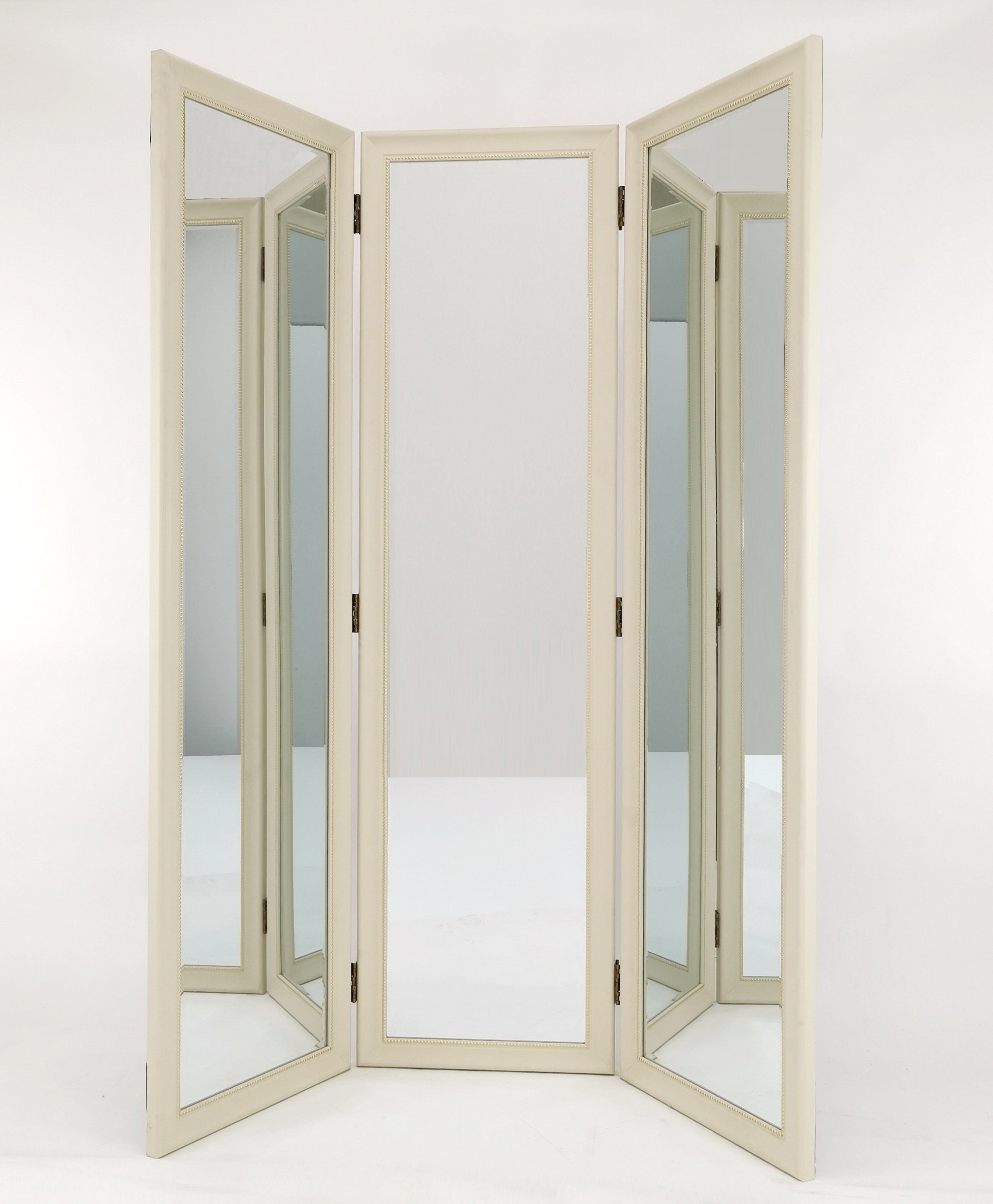 Rosdorf Park Mount Washington 60" W x 72" H 3 - Panel Glass Folding ...