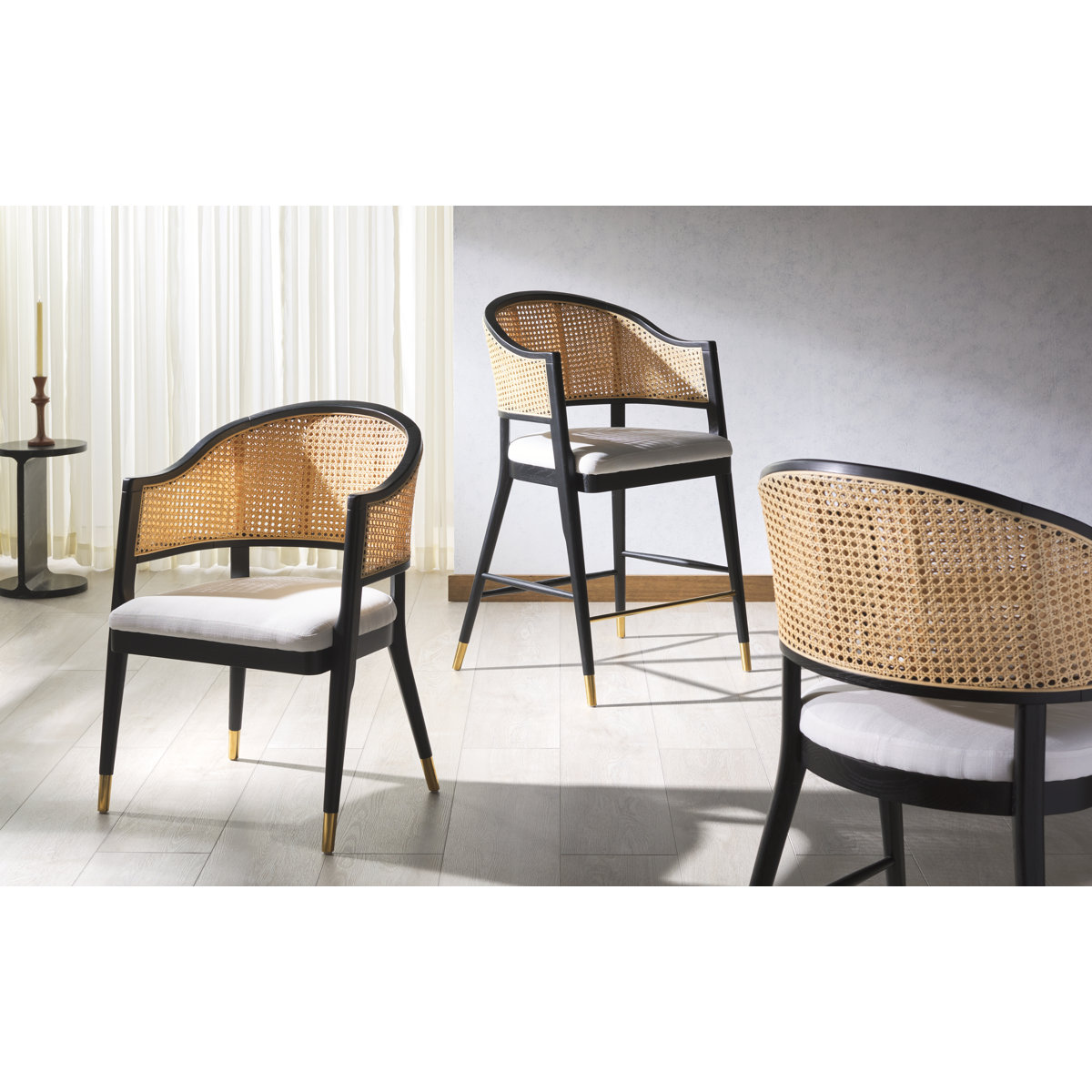 Birch Lane™ Godfrey Cane Back Arm Chair & Reviews | Wayfair