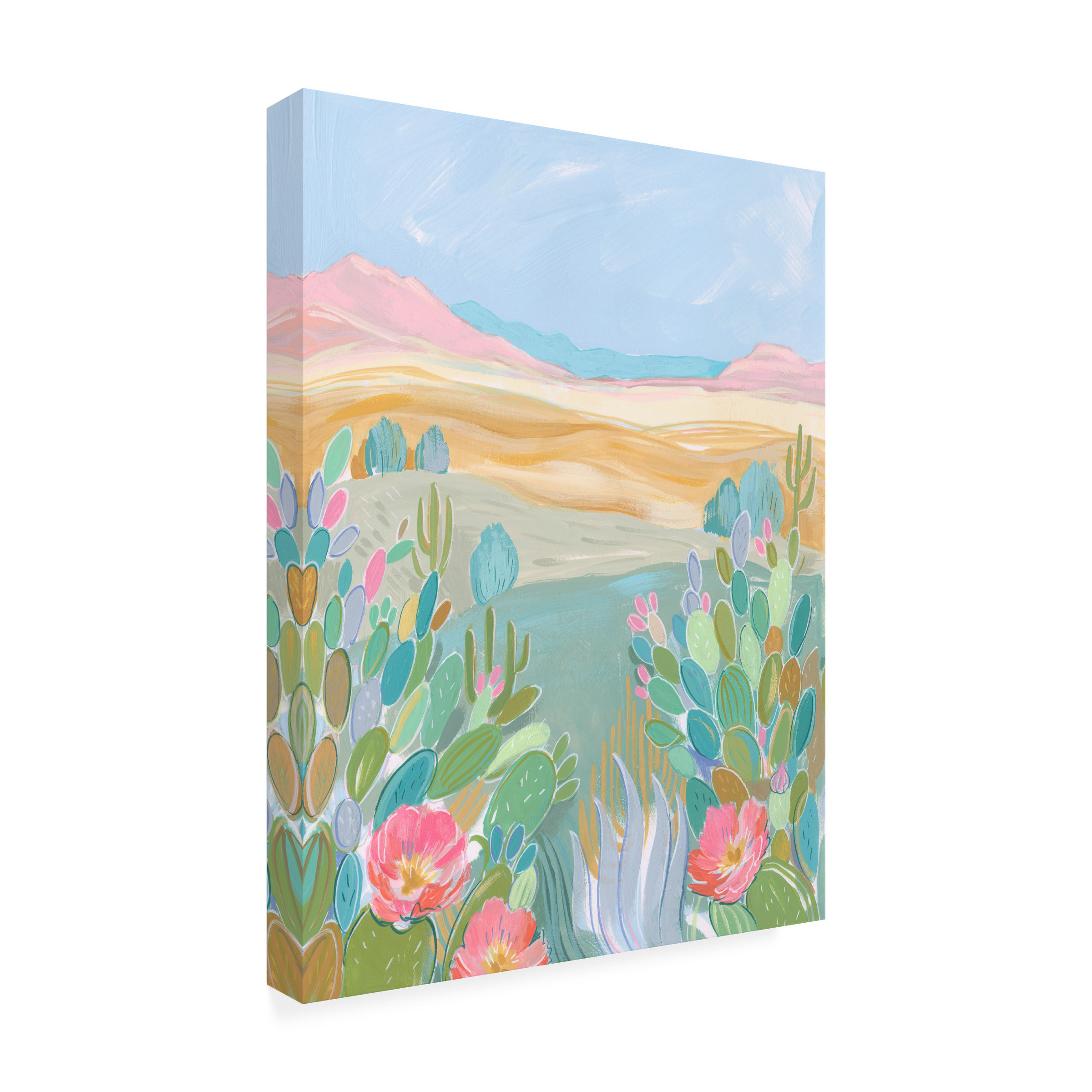Winston Porter Laura Marr Pastel Desert I Canvas Art - Wayfair Canada