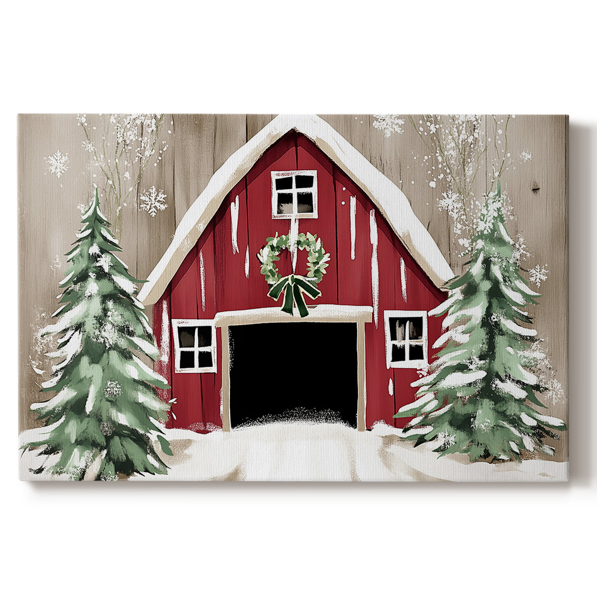 Ophelia & Co. Christmas Holiday Art III- Gallery Wrapped Canvas-CIX ...