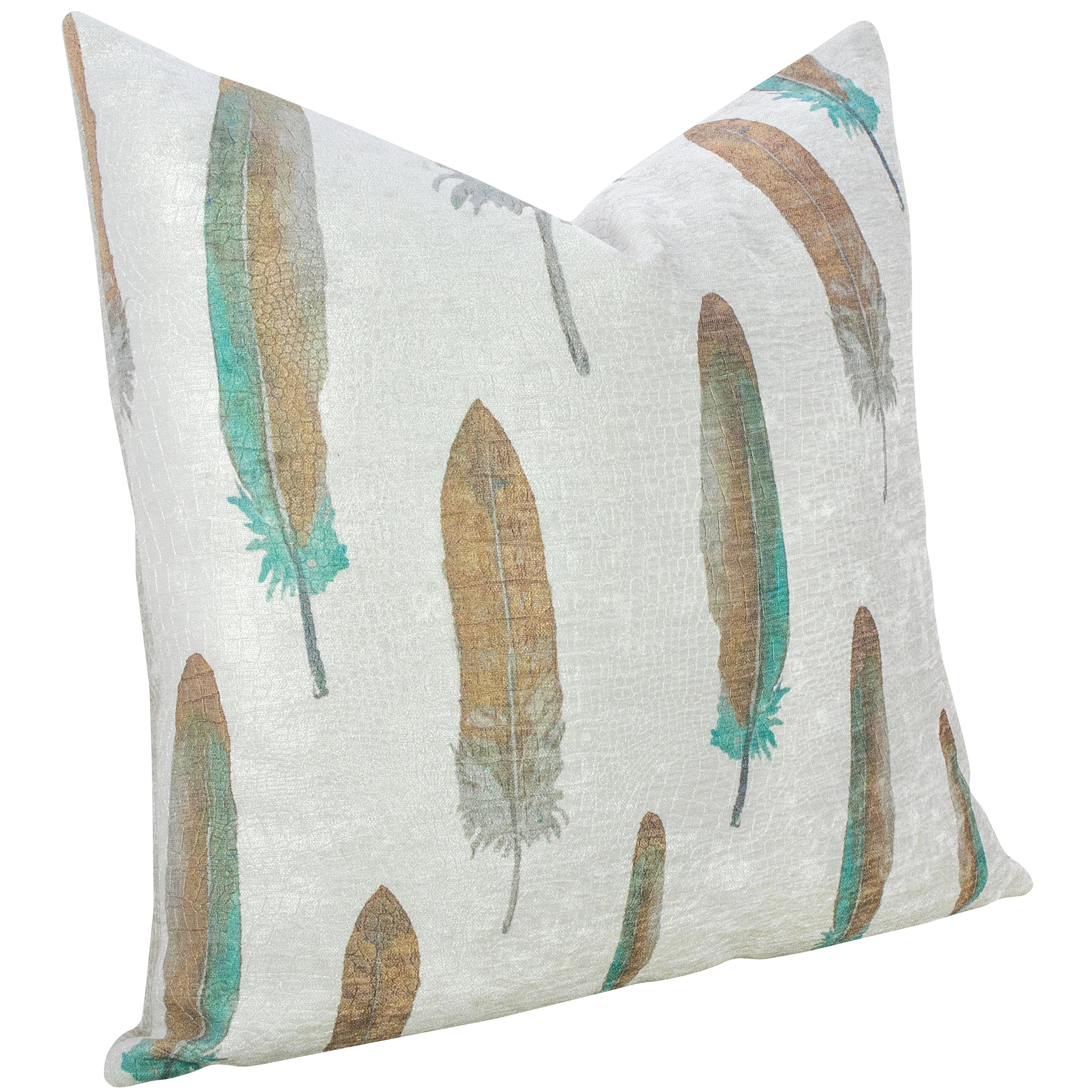 TheWatsonShop Feather Throw Pillow | Wayfair