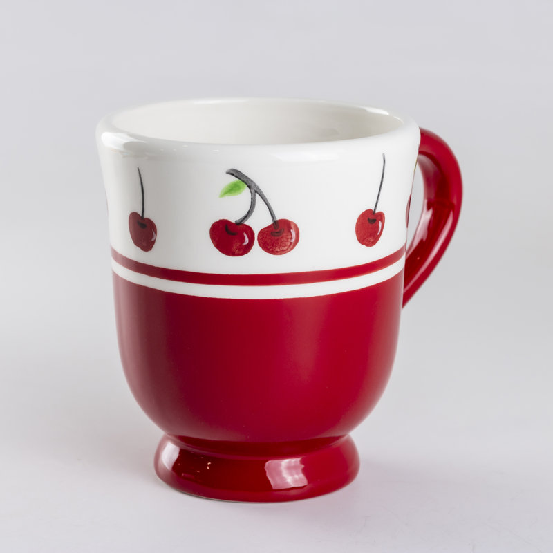 Grace's Tea Ware Cherries Coffee Mug & Reviews | Wayfair