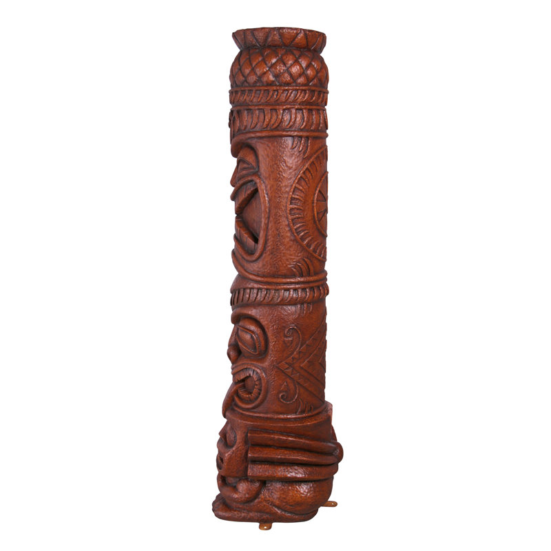 Design Toscano Grand Island Tiki Totem Statue | Wayfair