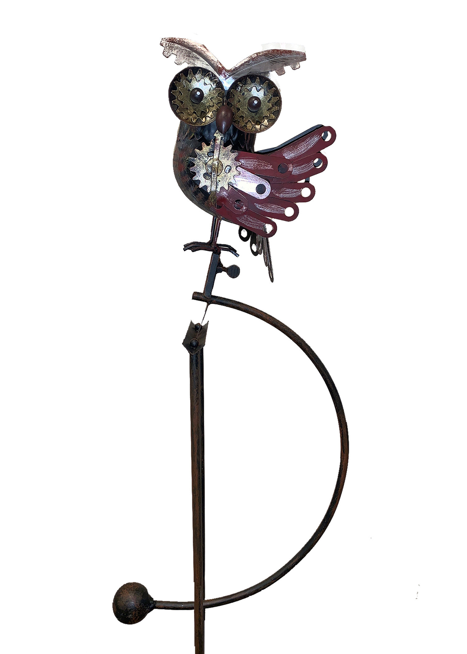 Arlmont & Co. Steampunk Perched Owl Rocker - Wayfair Canada