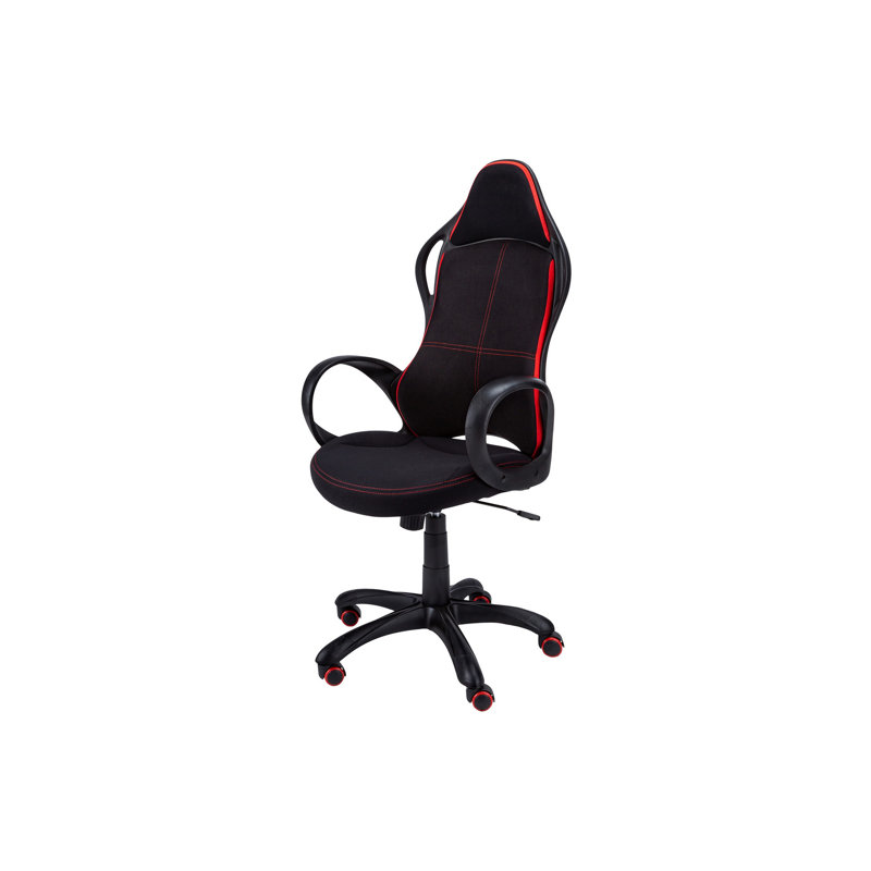 Benjara Swivel Gaming Chair, Rolling, Tall Back, Adjustable Height ...
