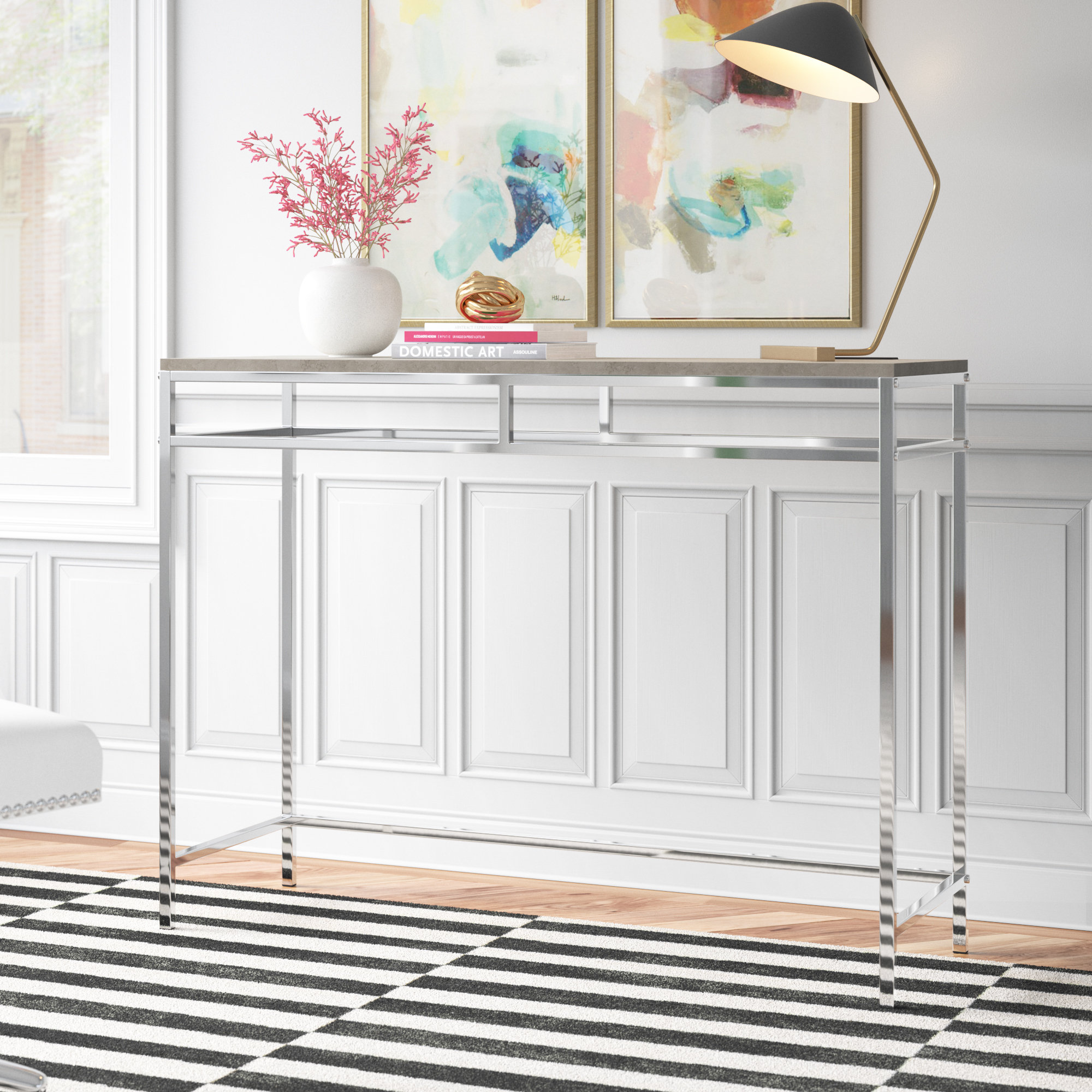 Mercer41 Loreine Writing Desk & Reviews - Wayfair Canada